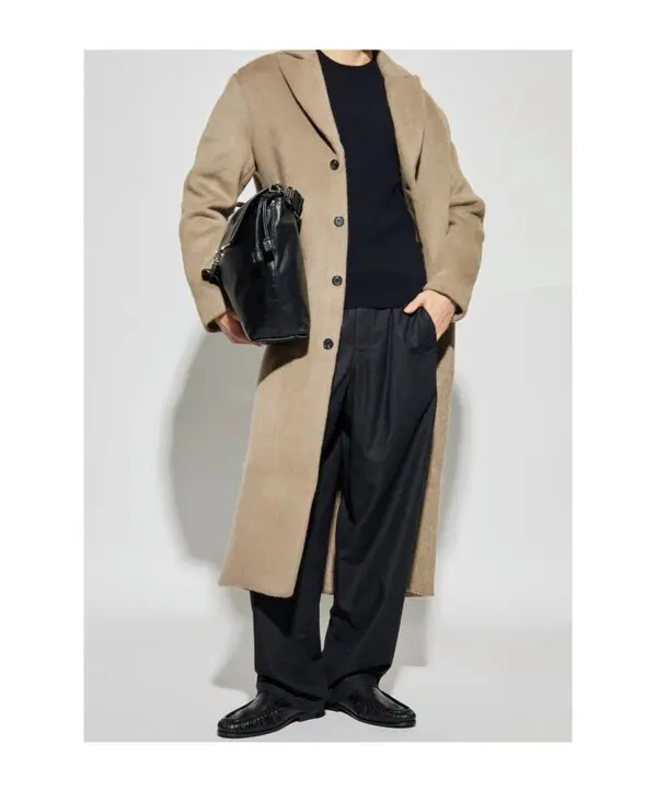 SAMSOE SAMSOE Single-breasted Coat - Nude