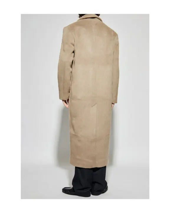 SAMSOE SAMSOE Single-breasted Coat - Nude