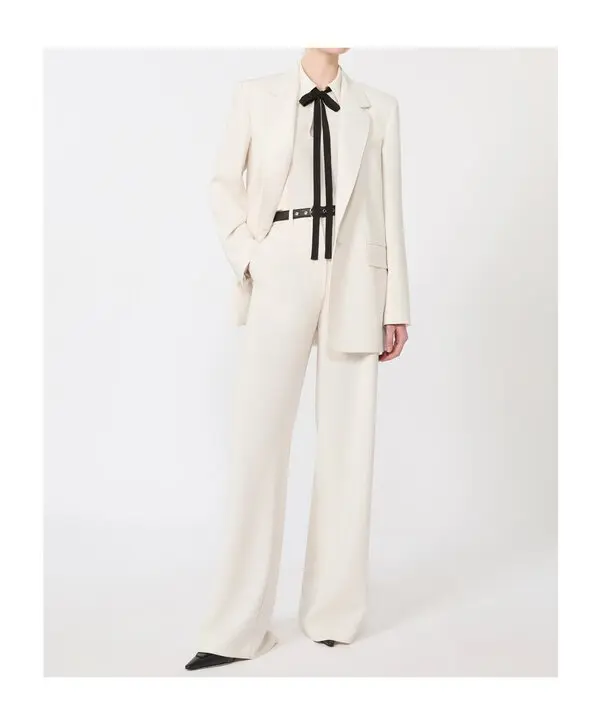 Max Mara Belted Wide-leg Trousers