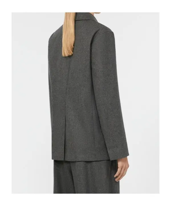 Max Mara Double-breasted Flannel Blazer