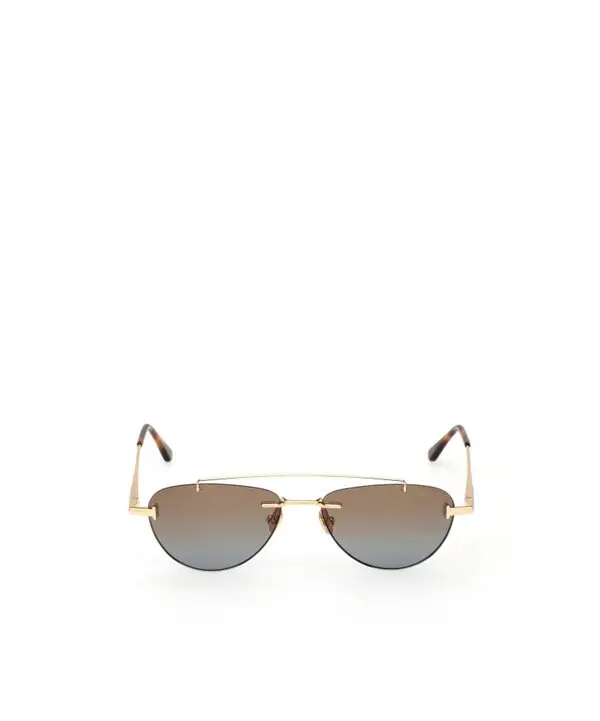 TOM FORD Aviator Sunglasses - Gray