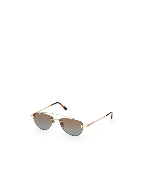 TOM FORD Aviator Sunglasses - Gray
