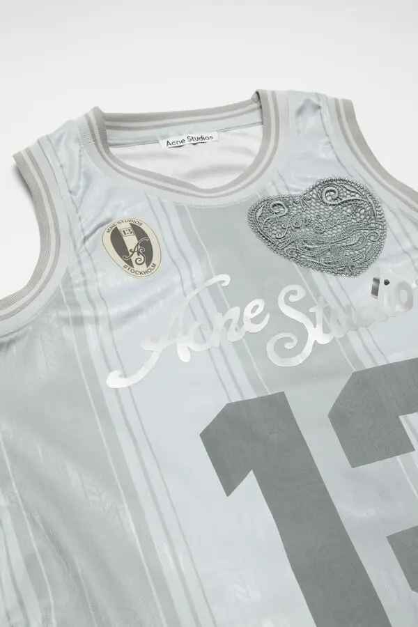 Acne Studios Sleeveless Sports Jersey Tank Top