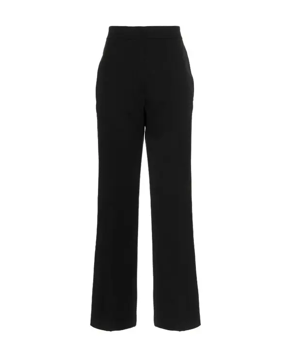 JIL SANDER Straight-leg Tailored Trousers - Black