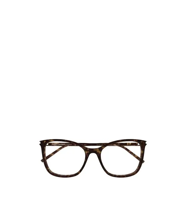 Saint Laurent Square Frame Glasses - Black