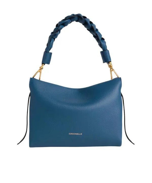 COCCINELLE Boheme Zipped Small Tote Bag - Deep Blue
