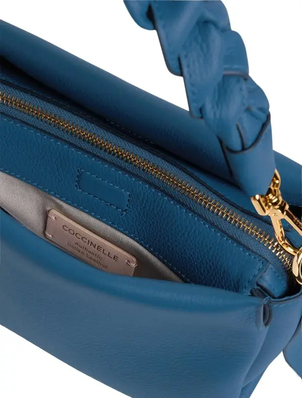 COCCINELLE Boheme Zipped Small Tote Bag - Deep Blue