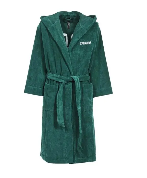 Dsquared2 Logo Bathrobe - Green