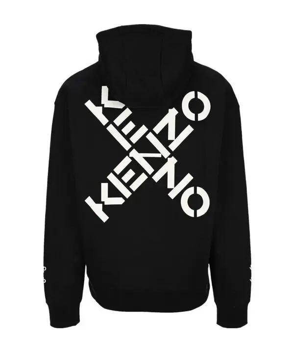 Kenzo Logo Print Hoodie