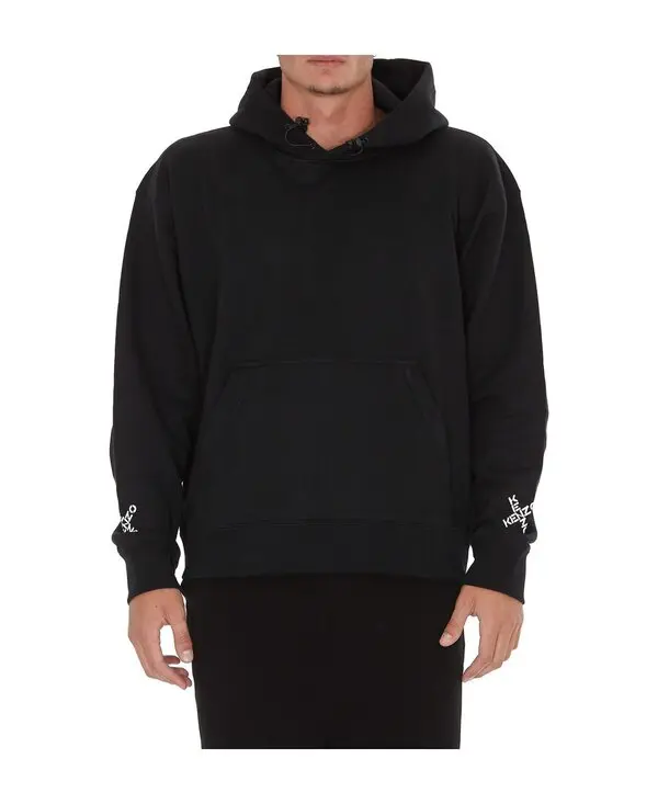 Kenzo Logo Print Hoodie