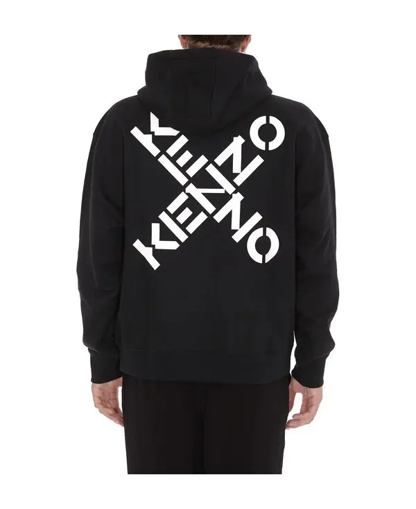 Kenzo Logo Print Hoodie