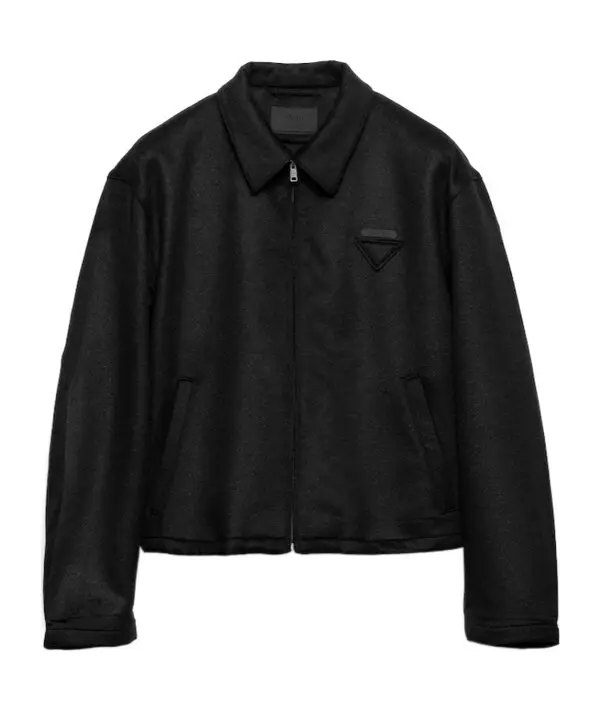Prada Wool And Cashmere Blouson Jacket