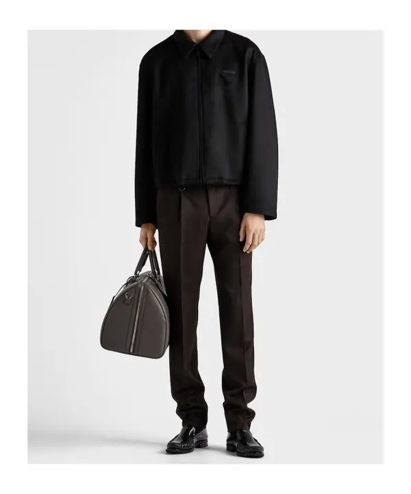 Prada Wool And Cashmere Blouson Jacket