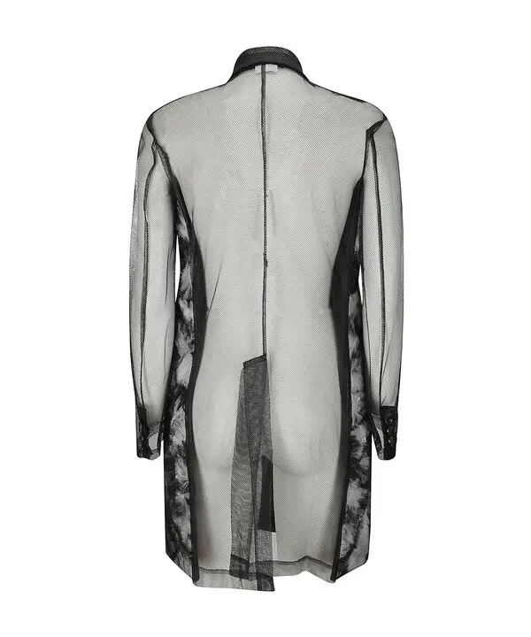 Comme Des Garçons Sheer Patterned Jacket