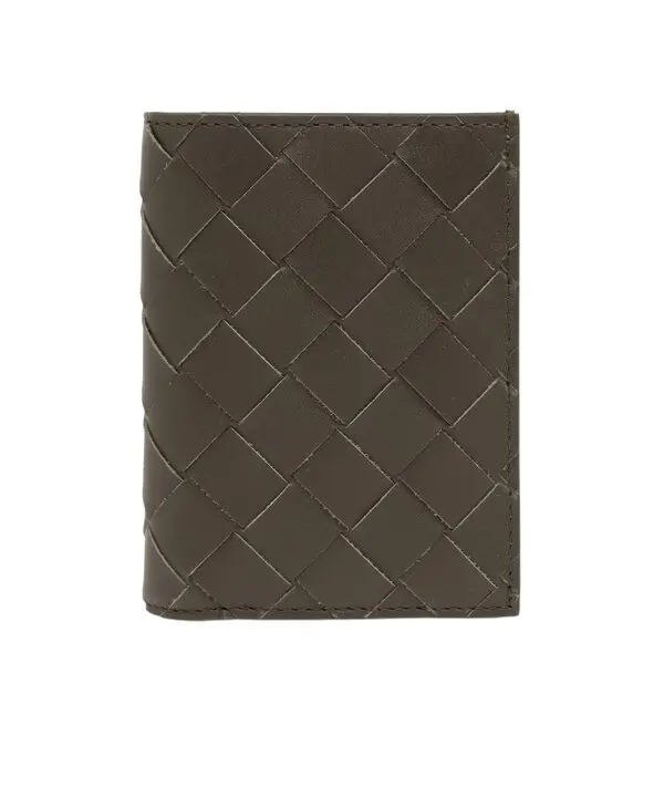 Bottega Veneta Weaving Design Wallet - Brown