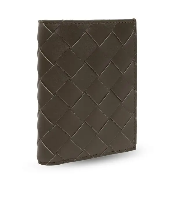 Bottega Veneta Weaving Design Wallet - Brown