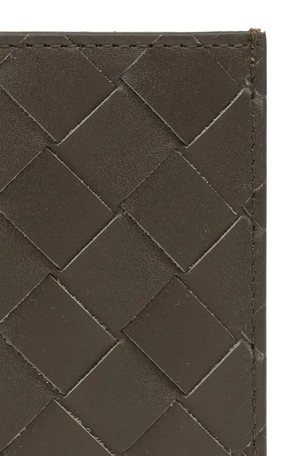Bottega Veneta Weaving Design Wallet - Brown