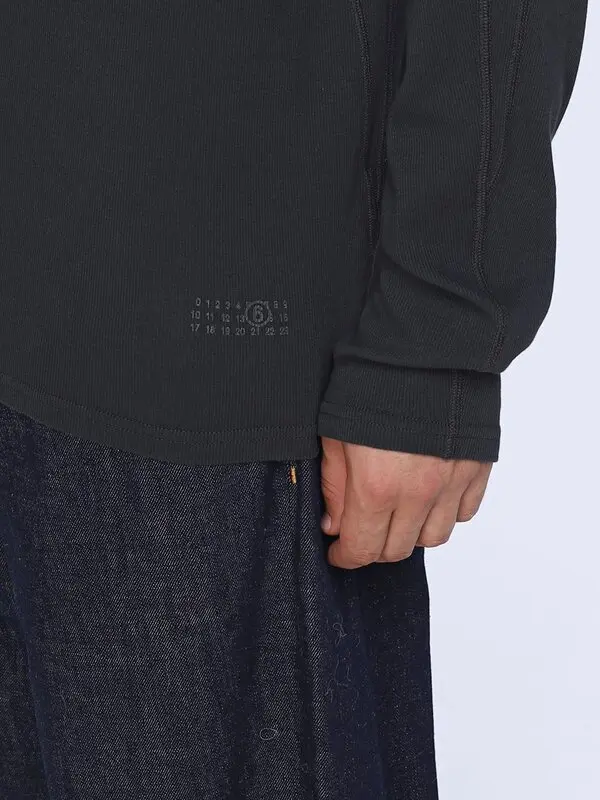 MAISON MARGIELA Ribbed-knit Roll Neck Jumper