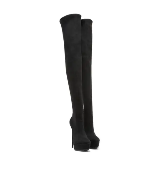 Casadei Flora Platform Over-the-knee Stiletto Boots
