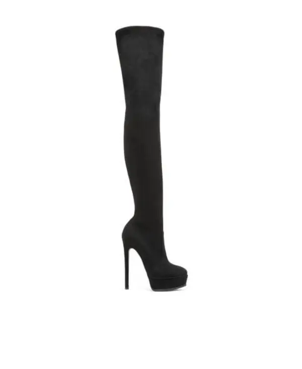 Casadei Flora Platform Over-the-knee Stiletto Boots