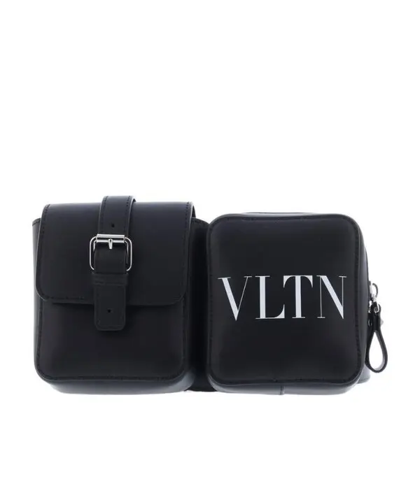 Valentino Garavani Vltn Logo Belt Bag - Black