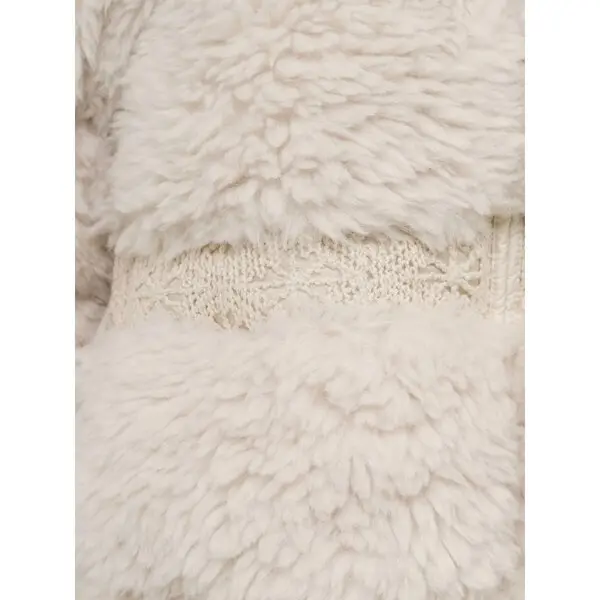 Moncler Verie Teddy Hooded Short Down Jacket