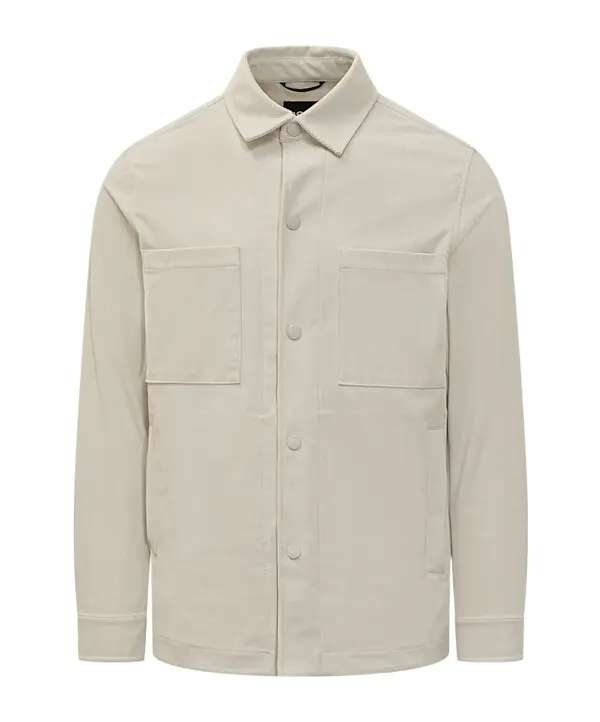 Hugo Boss Relaxed-fit Corduroy Jacket - Nude