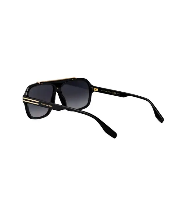 Marc Jacobs Geometric Aviator Sunglasses - Black