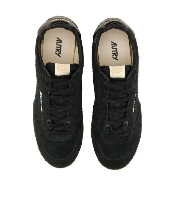 AUTRY Windspin Lace-up Sneakers - Black