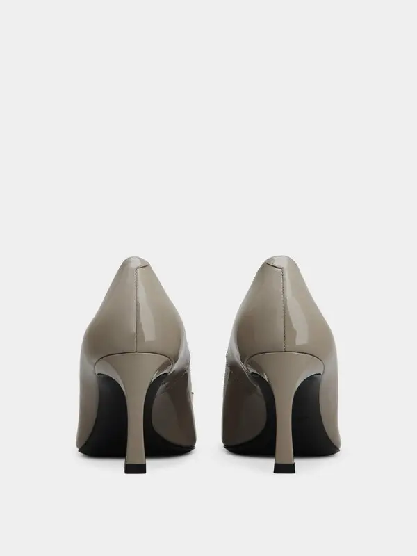 ROGER VIVIER Trompette Buckle Pumps - Beige