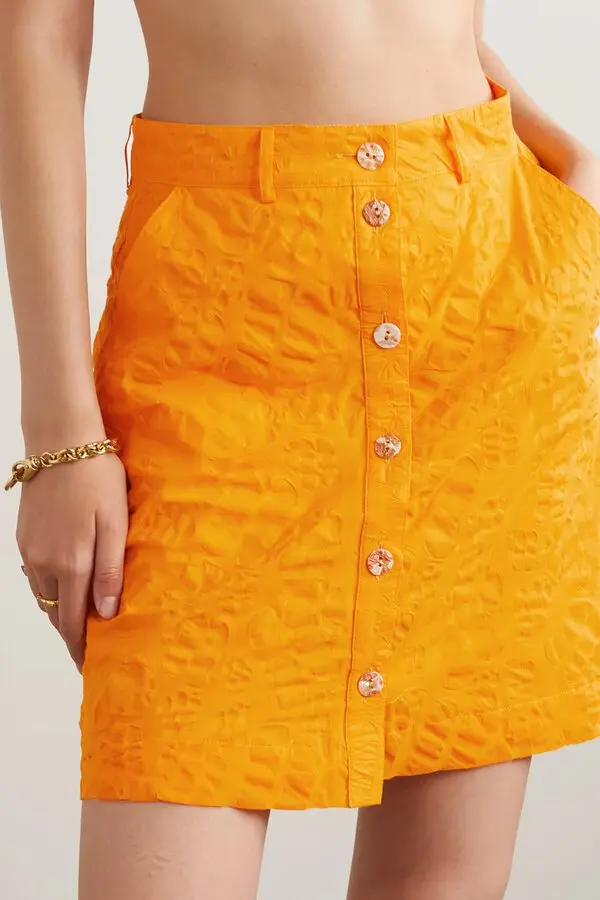 Nanushka Lycka Jacquard Mini Skirt