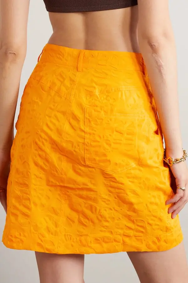Nanushka Lycka Jacquard Mini Skirt