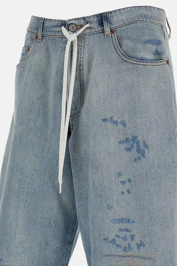 MAISON MARGIELA Distressed Denim Shorts