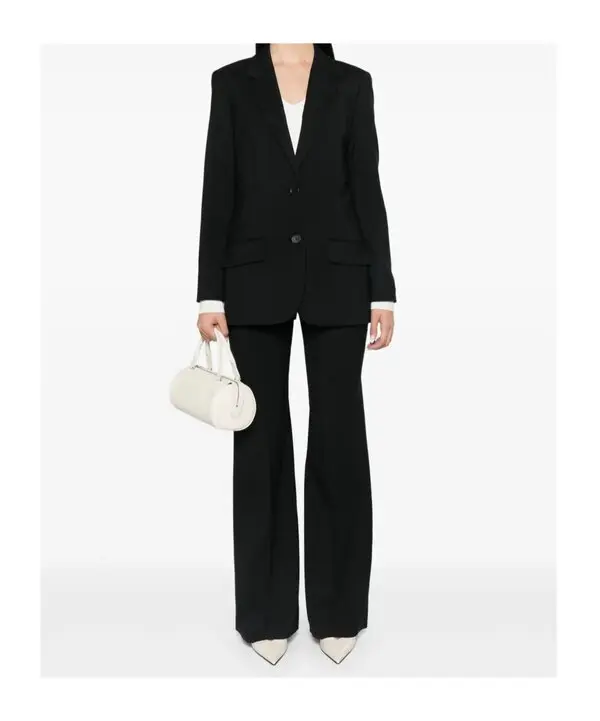 JOSEPH Wide-leg Pleated Pants