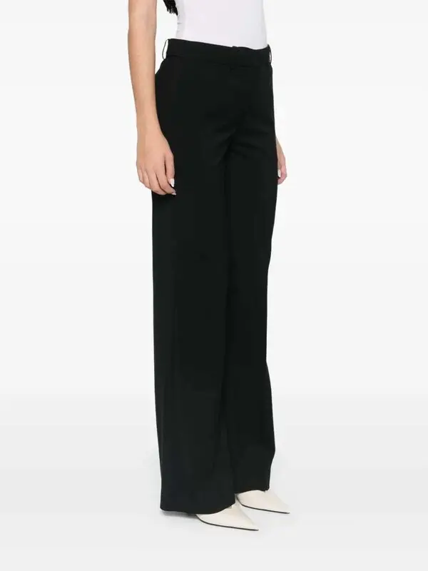 JOSEPH Wide-leg Pleated Pants