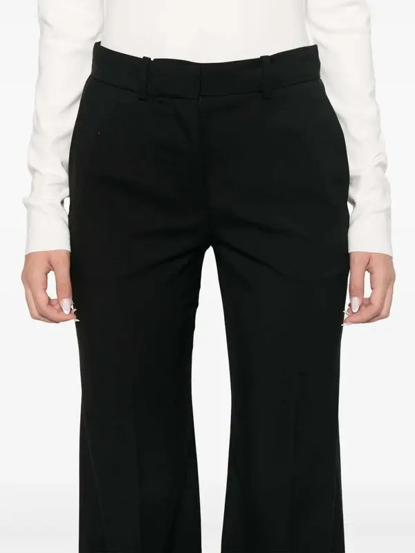 JOSEPH Wide-leg Pleated Pants