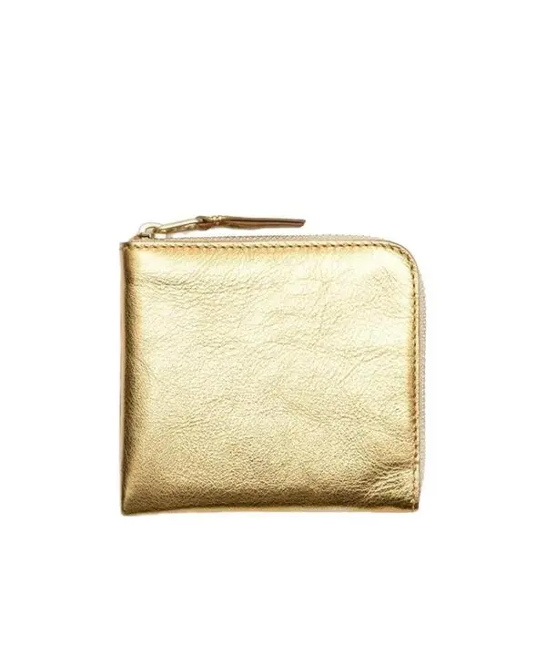 Comme Des Garçons Logo Wallet - Nude