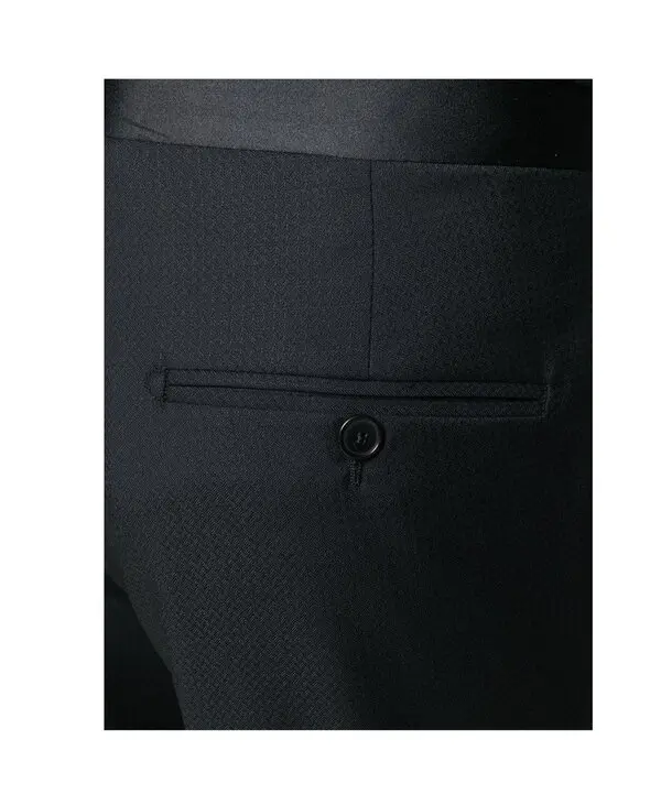 Tagliatore Three-piece Tuxedo - Black