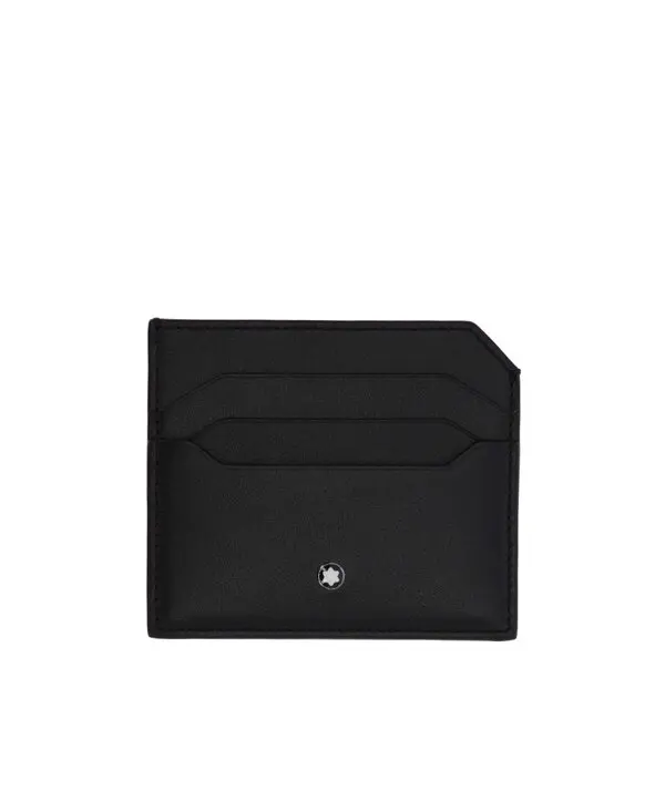 Montblanc Logo-plaque Leather Cardholder - Black