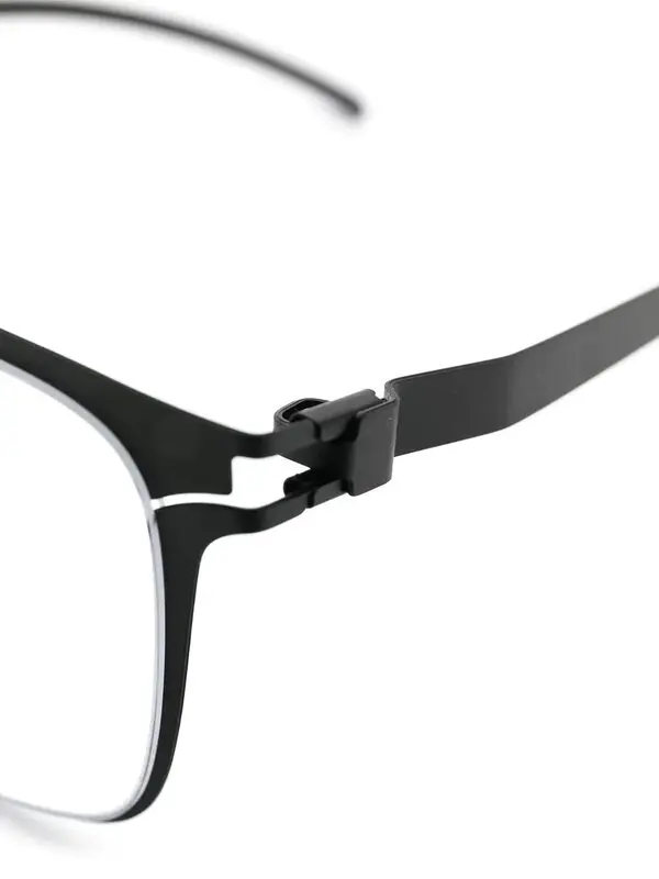 Mykita Henning Square Frame Glasses - Black