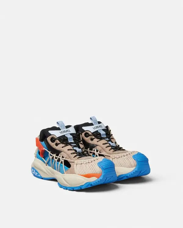 Versace Mercury Low-top Lace-up Sneakers - Multi-color