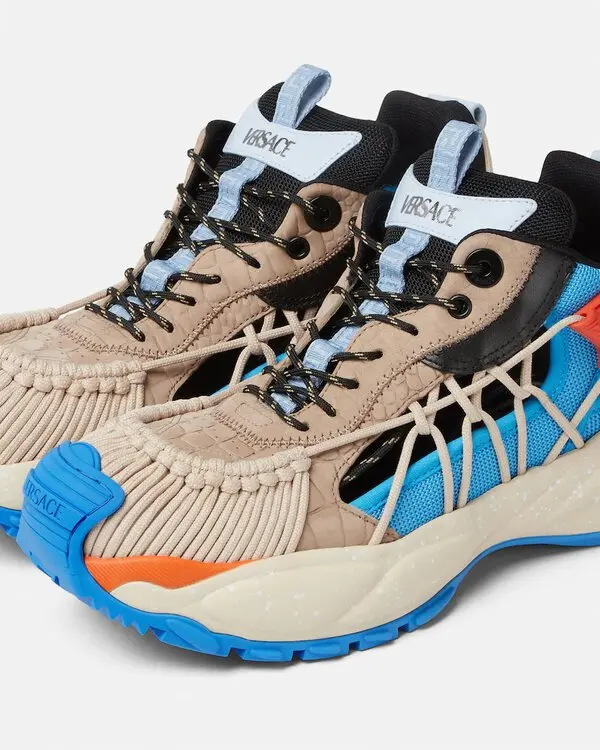 Versace Mercury Low-top Lace-up Sneakers - Multi-color