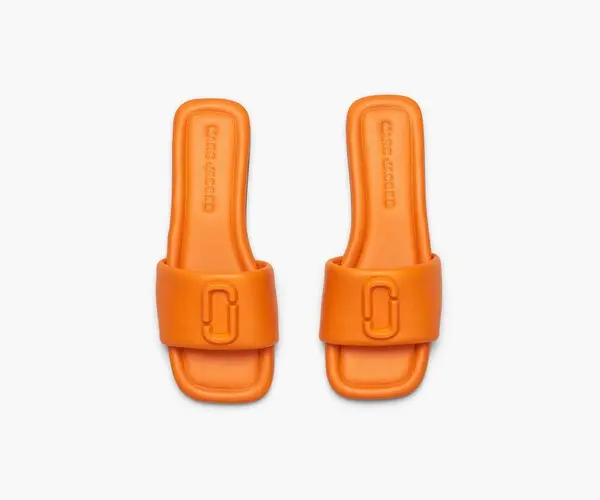 Marc Jacobs Logo Slides - Orange