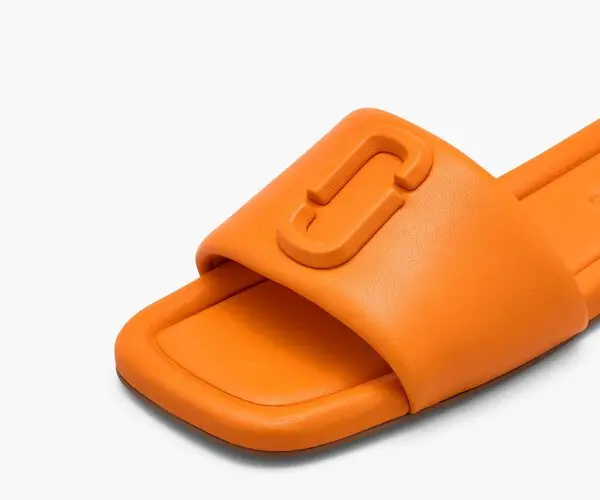 Marc Jacobs Logo Slides - Orange