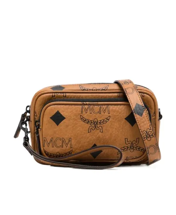 Mcm Aren Wristlet Mini Crossbody Bag
