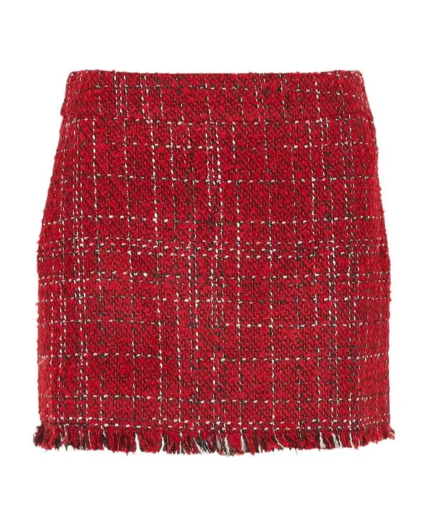 Liu Jo Fringed Mini Skirt
