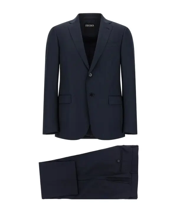 Zegna Single Breasted Two-piece Tailored Suit