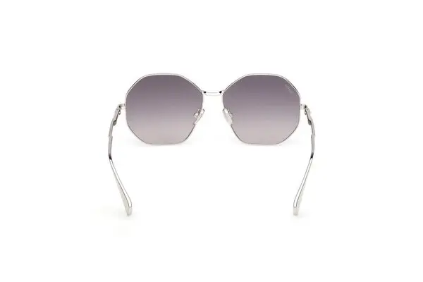 Max Mara Miller Geometric Frame Sunglasses - Gray