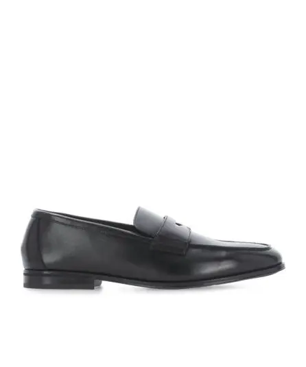 DOUCAL'S Almond Toe Loafers With Logo Detail