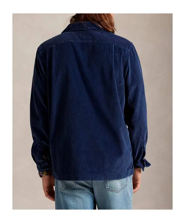 Polo Ralph Lauren Patch-pockets Long Sleeve Shirt - Black